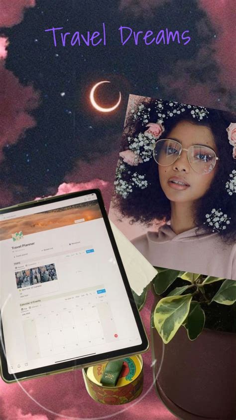 Love Using Notion To Plan My Dream Vacations Notion Notionapp Travelcollage Travelplanner
