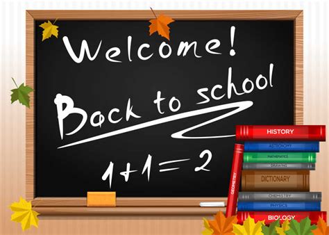 矢量回到学校海报设计图片 创意学校黑板元素宣传海报设计模板素材 高清图片 摄影照片 寻图免费打包下载