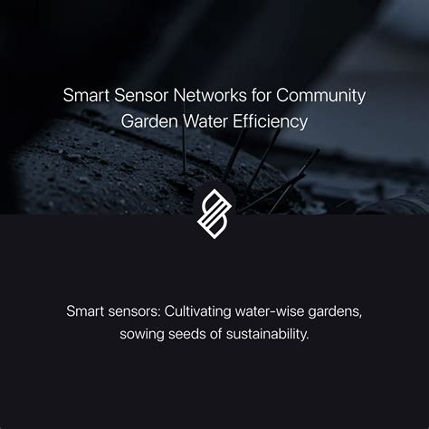 Smart Sensor Networks For Community Garden Water Efficiency → Scenario
