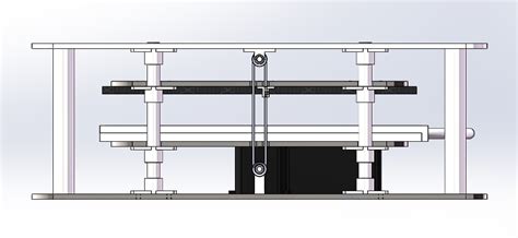 自动食物压板机构 SOLIDWORKS 2020 模型图纸下载 懒石网