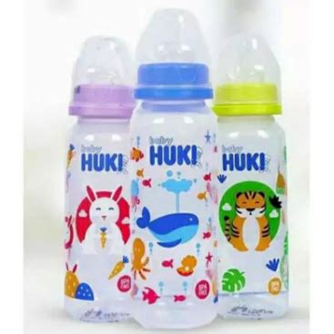 Jual Huki Botol Susu 240ml Orthodontic Dot Gepeng Shopee Indonesia