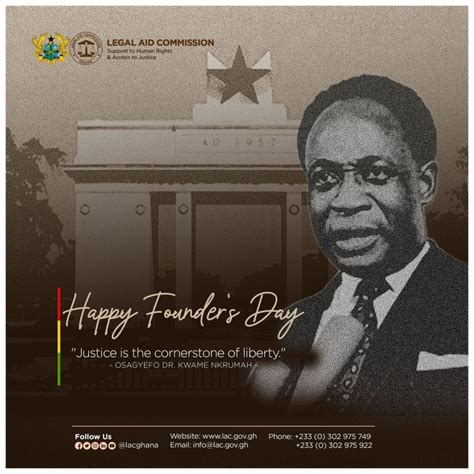 Legal Aid Commission Ghana On Linkedin Foundersday Foundersdayghana