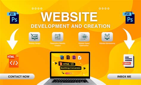 Convert Psdxdfigmapng To Html Css Perfect Landing Page By Owais576