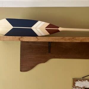 Hand Painted Decorative Canoe Paddles For Wall Decor Lake House Cabin Etsy