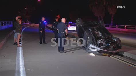 Woman Ejected From Car In Rollover Crash Mission Bay San Diego News