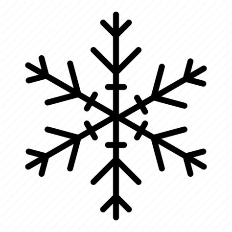 Snowflake Icon Download On Iconfinder On Iconfinder