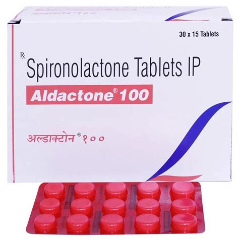 100mg Aldactone Spironolactone Tablet At ₹ 255strip स्पिरोनोलैक्टोन टेबलेट In Nagpur Id