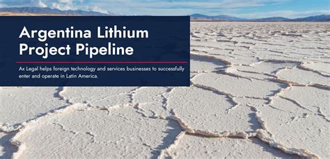 Argentina Lithium Project Pipeline Ax Legal