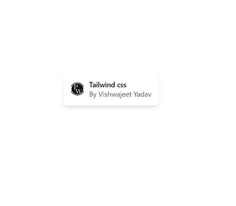 Vishwajeet Yadav On Linkedin I Just Started Learning Tailwind Css My