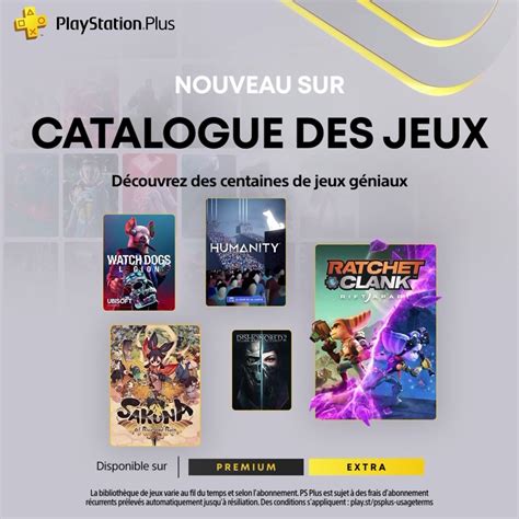 PlayStation France On Twitter Voici Tous Les Prochains Jeux Inclus Dans Le Catalogue