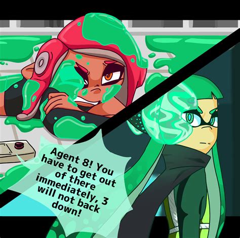 Sanitized Part Comic Art And Story By Me R Splatoon