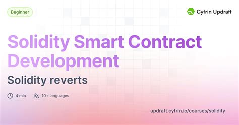 solidity smart contract development solidity reverts