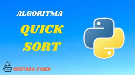 Algortima Quick Sort Python YouTube