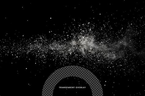Dust Particles Isolated Premium Ai Generated Psd