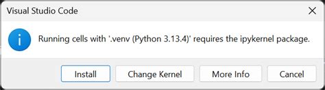Python Cannot Install Ipykernel In Venv Stack Overflow