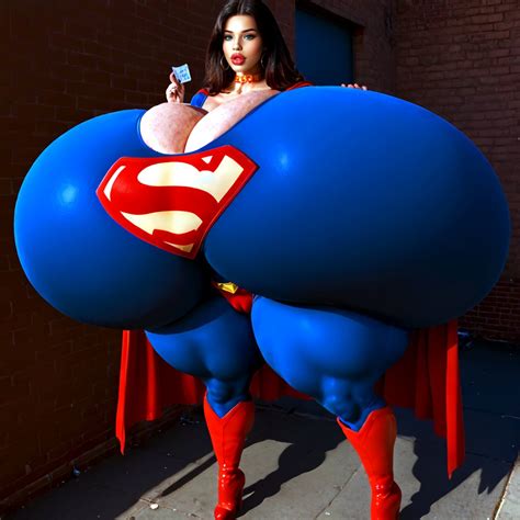 Rule 34 Ai Generated Breasts Condom Dc Dc Comics Female Huge Ass Huge Breasts Huge Thighs
