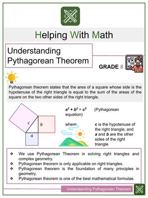 Pythagoras Theorem Gcse Maths Steps Examples And Worksheet Worksheets Library