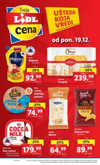 Čips Na Akciji Lidl • Današnja Ponuda Iz Kataloga