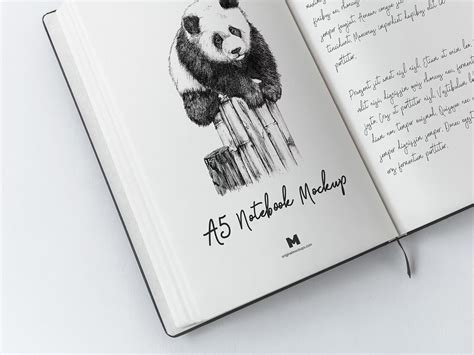 Free Notebook Mockups The Free Mockup