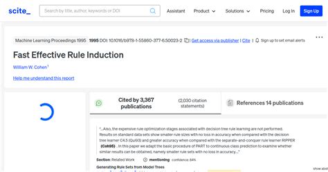 Fast Effective Rule Induction