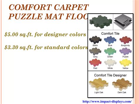 trade show flooring types explained ppt