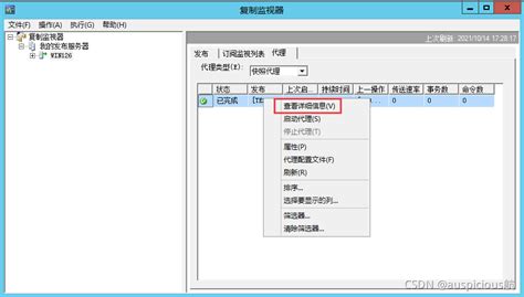 Sql Server主从数据库配置过程sqlserver主从配置 Csdn博客