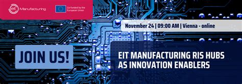 Eit Manufacturing Ris Hubs As Innovation Enablers Ciirc