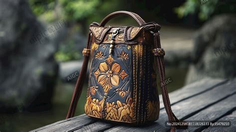 Ai创作图名族女包 日式手工包包 缂丝女包 蜡染包包 绣花皮包 日式手工制作女包 纯手工女包 东南亚藤编皮带包 手工牛皮箱包 绣花女包 手工