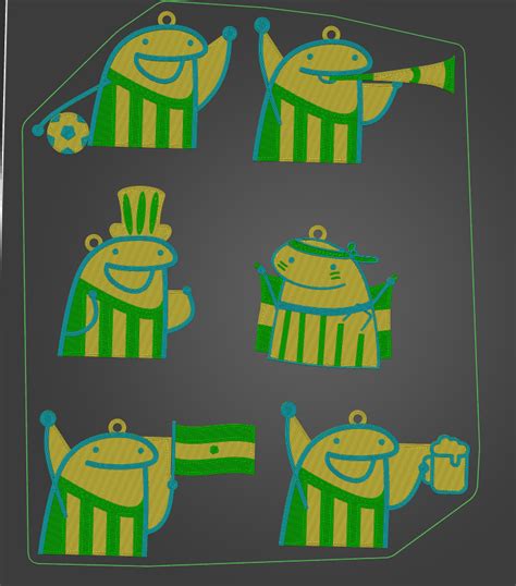 Stl File Flork Worldwide・3d Printable Design To Download・cults