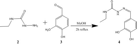 Reaction Scheme For The Synthesis Of The Ligand H 2 Esc Download