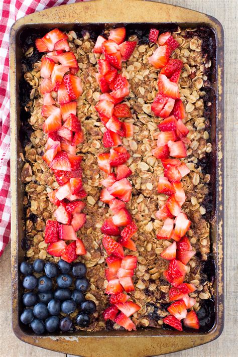 Strawberry Blueberry Crisp Hungry Hobby