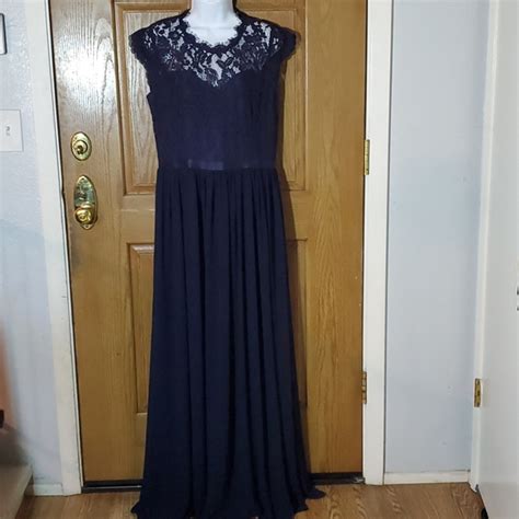 Miusol Dresses Miusol Womens Formal Floral Lace Evening Party Maxi
