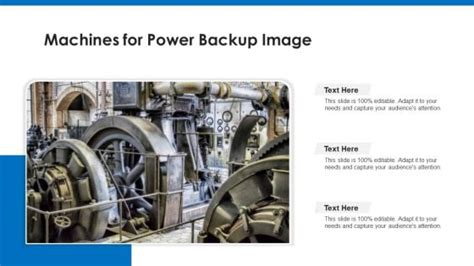 Machines For Power Backup Image Powerpoint Templates Slides And Graphics