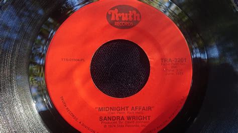 Sandra Wright ~ Midnight Affair Youtube