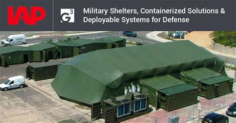 Military Shelters Fos Deployable Facilities Containerized Laboratories