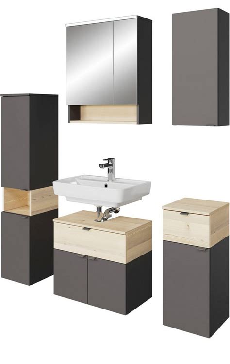 Saphir Badmöbel Set Quickset 394 Komplett Set 5 St