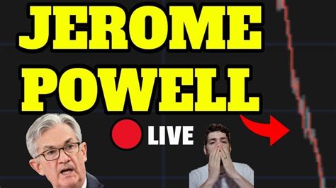 🔴watch Live Fed Jerome Powell Speech 11am Fomc Chair Fireside