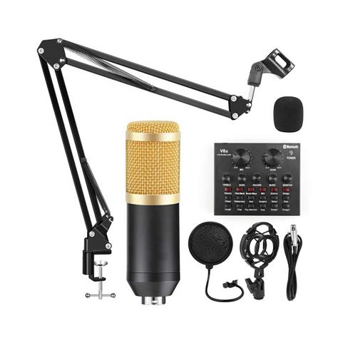 Microfone Kit Profissional Oem Condenser