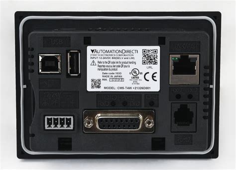 C More Hmi 4 3in Color Tft Lcd Touch Screen Pn Cm5 T4w Automationdirect