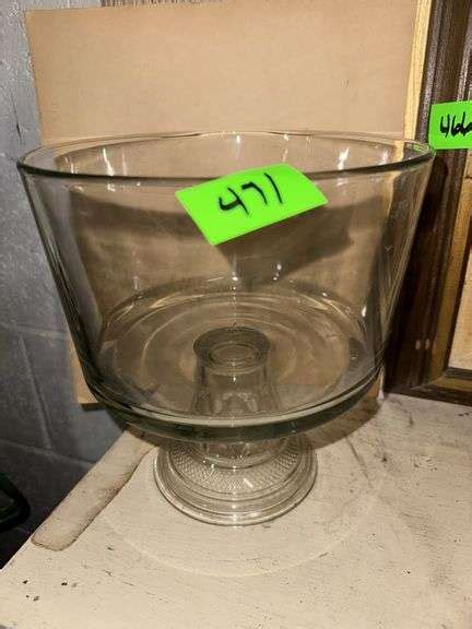 Anchor Hocking Trifle Bowl Baker Auctions And Real Estate Llc