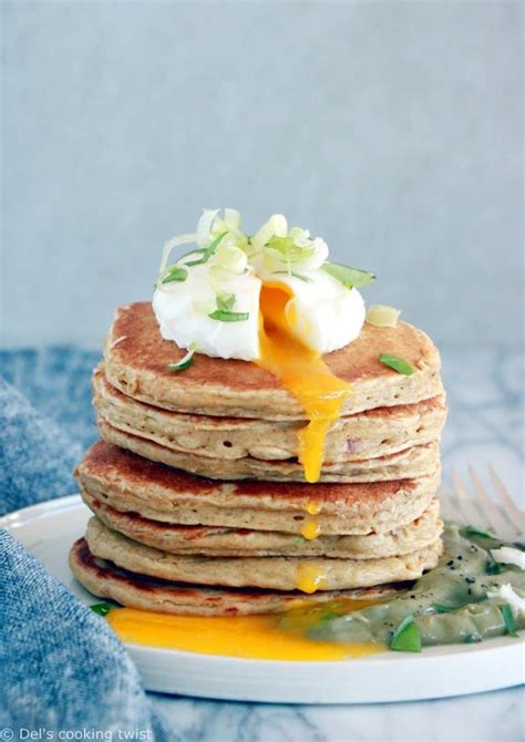 Pancakes salés à la farine de pois chiches sans gluten Del s cooking twist