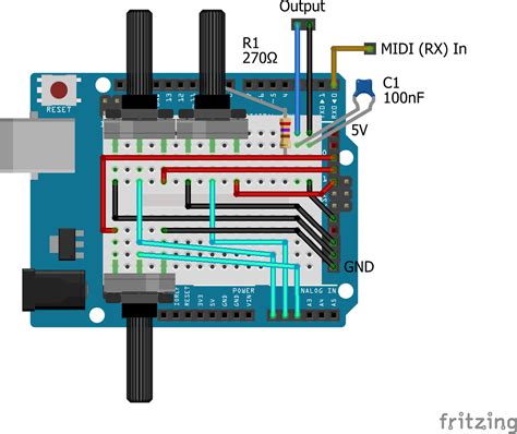 Arduino Fm Midi Synthesis With Mozzi Part 2 Simple Diy Electronic