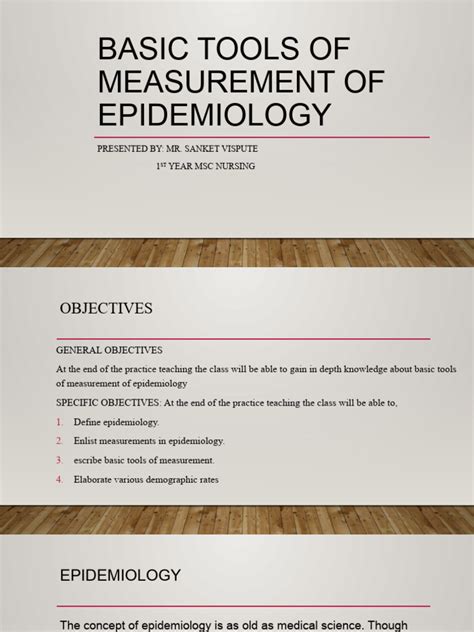 Basic Tools Of Measurement Of Epidemiology Pdf