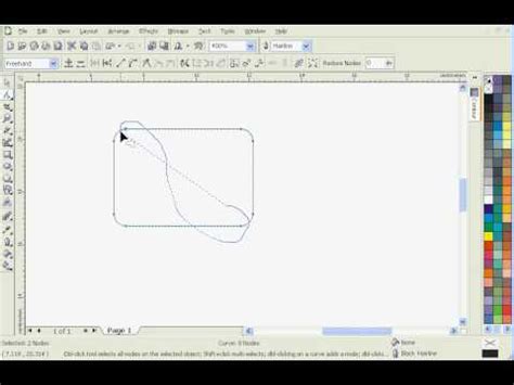 How To Learn Rectangle Tool Using Corel DRAW YouTube