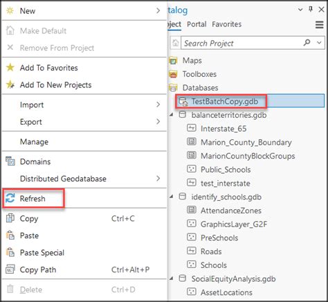 How To Batch Copy Feature Classes From Multiple File Geodatabases Into A New File Geodata