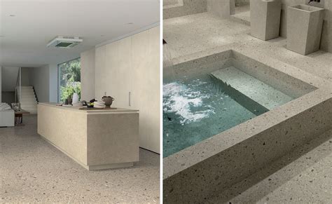 Керамогранит под камень для пола в интерьере 80 фото