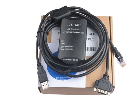 1747 Uic Programming Cable For Ab Plc Slc5 01 02 03 05 And Micrologix 1000 Series