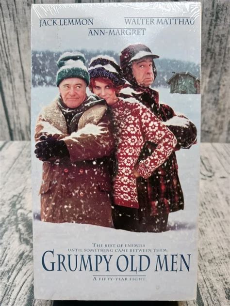 Grumpy Old Men Vhs 1994 Walter Matthau Jack Lemmon Brand New