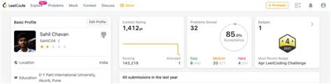 Sahil Chavan On Linkedin Leetcode Aprilchallenge