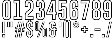 Gobold Hollow Bold Font